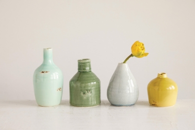 Click here for Storied Home Various Decorative Vases Set of 4  Mu... prices