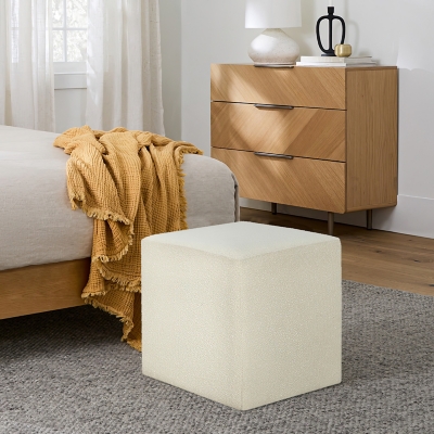Click here for Studio Living Giles Ottoman  Snow prices