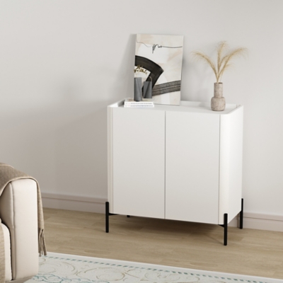 Click here for Manhattan Comfort Abbey 32 Accent Cabinet with Adj... prices