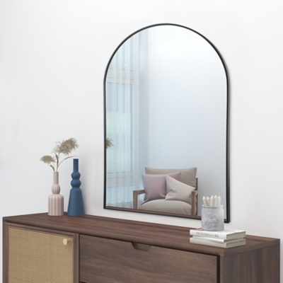 Click here for Dovelina Feronia Wall Mirror  Black prices
