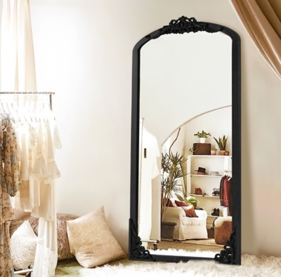 Click here for Dovelina Dulcea Carved Mirror  Black prices