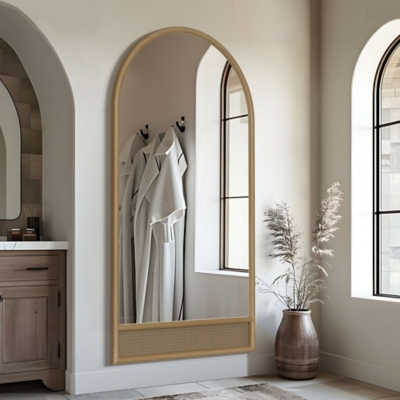 Click here for Dovelina Dulcea Classic Frame Wall Mirror  Brown prices