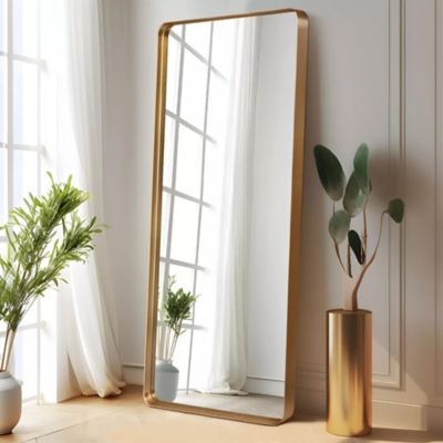 Click here for Dovelina Dulcea Deep Frame Wall Mirror  Gold prices