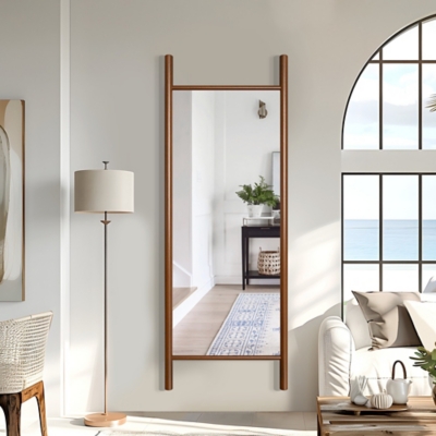 Click here for Dovelina Dulcea Ladder-Style Framed Mirror  Walnut prices