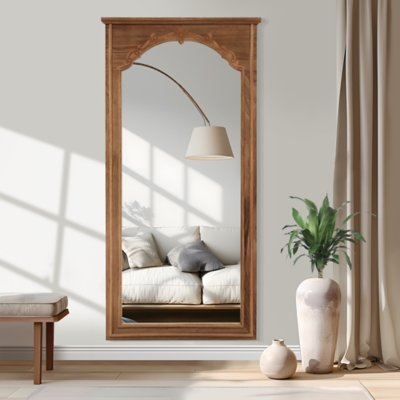 Click here for Dovelina Dulcea Exquisite Carved Wall Mirror  Oak prices