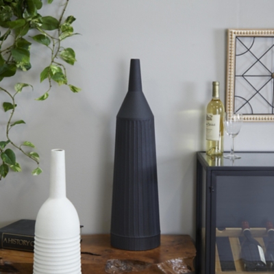 Click here for The Novogratz Grooved Vase  Black prices