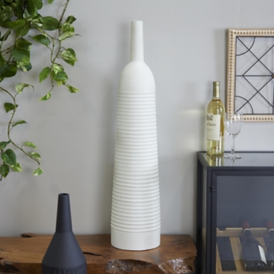 Click here for The Novogratz Grooved Decorative Vase  White prices