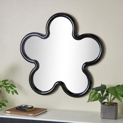 Click here for Bayberry Lane Star Wall Mirror  Black prices