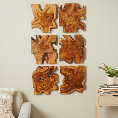 Click here for Bayberry Lane Abstract Home Wall Decor Set  Brown prices