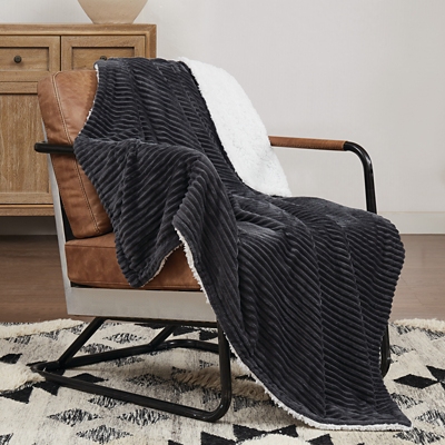 Click here for Brooklyn Loom Corduroy Throw  Gray prices