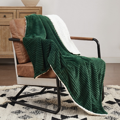 Click here for Brooklyn Loom Corduroy Throw  Green prices