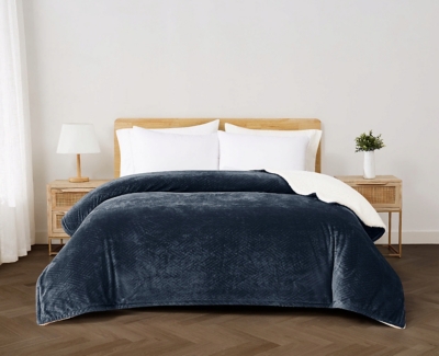 Click here for Cannon Carved Blanket  Blue prices