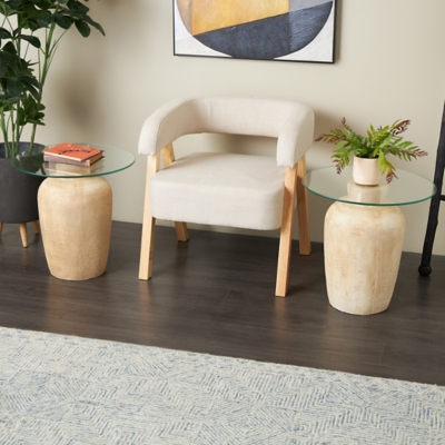 Click here for Bayberry Lane Accent End Table (Set of 2)  Beige prices