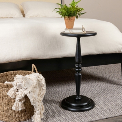 Click here for Storied Home Bishop Side Table  Black prices