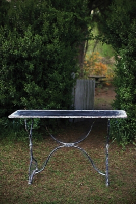 Click here for Storied Home Vintage Console Table  Grey prices
