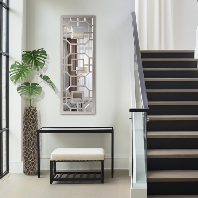 Click here for Howard Elliott Aldrich Accent Mirror  Champagne prices