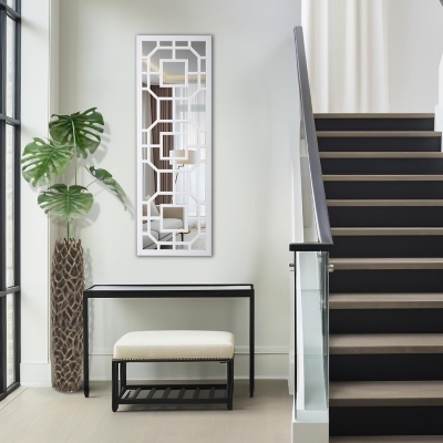 Click here for Howard Elliott Aldrich Accent Mirror  Matte White prices