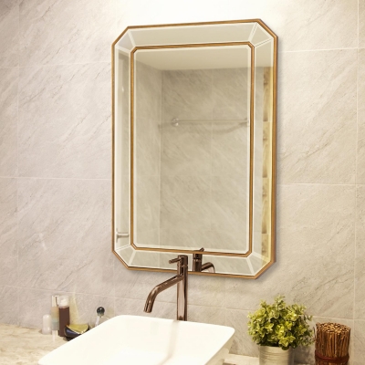 Click here for Howard Elliott Leopold Accent Mirror  Bright Gold prices