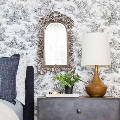 Click here for Howard Elliott Sherwood Accent Mirror  Champagne prices