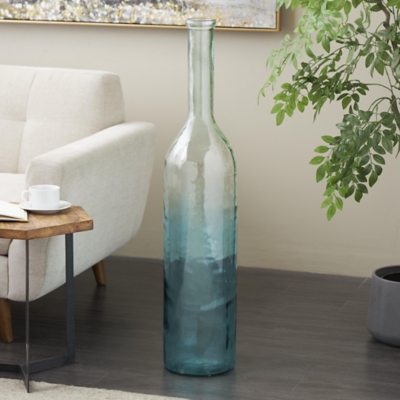 Click here for Bayberry Lane Decorative Tall Floor Vase  Teal prices
