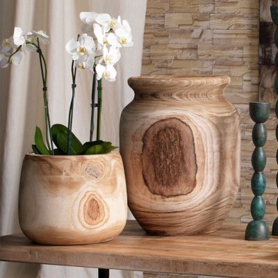 Click here for Relaxed Elegance Verona Vase  Brown prices
