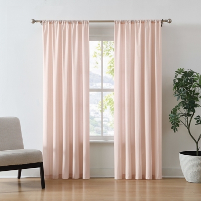 Click here for Brooklyn Loom 84 Window Panel Pair  Blush prices