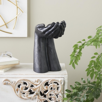 Click here for Bayberry Lane Decorative Hands Open Sculpture  Bla... prices