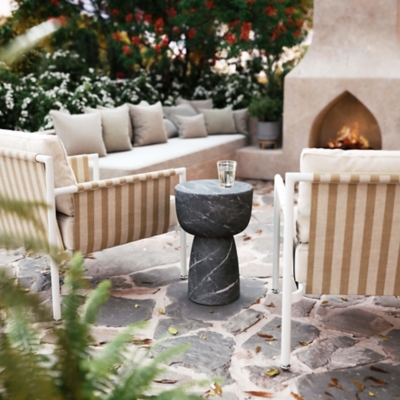 Click here for TOV Furniture Charra Side Table  Black prices