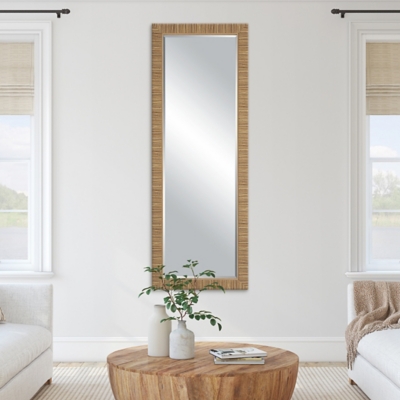 Click here for Exalted Living Rectangle Wall Mirror  Brown prices
