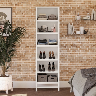 Click here for Systembuild Evolution Presti 6-Shelf Closet Tower... prices