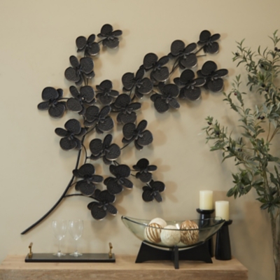 Click here for CosmoLiving by Cosmopolitan Floral Orchid Wall Dec... prices