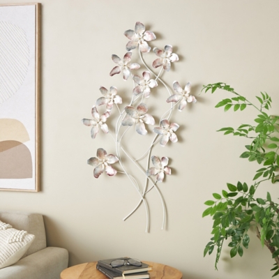 Click here for Bayberry Lane Floral Stems Wall Decor  Pink prices
