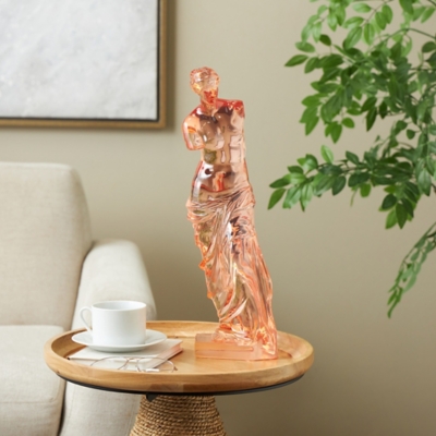 Click here for Bayberry Lane Woman Sculpture  Orange prices