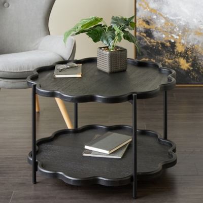 Click here for Bayberry Lane Solid Coffee Table  Black prices