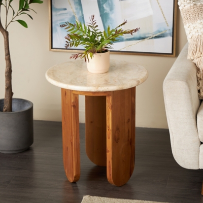 Click here for Bayberry Lane Accent End Table  Brown prices