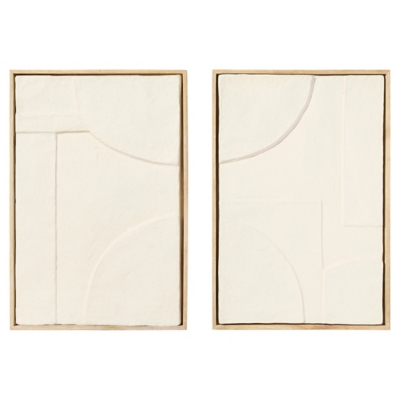 Click here for Ashley Luxe Three-Dimensional Abstract Wall Art (S... prices