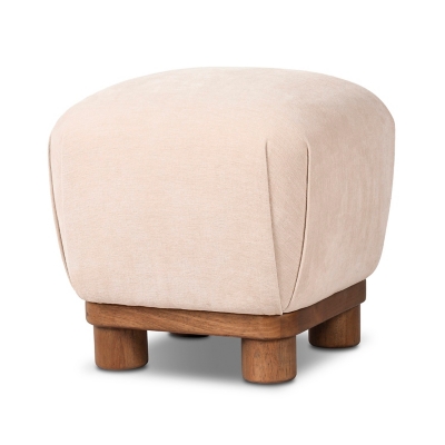 Click here for Ashley Luxe Plush Upholstered Parawood Ottoman prices