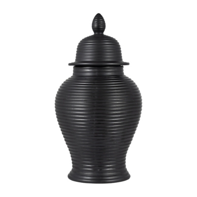 Click here for Ashley Luxe Medium Ceramic Temple Jar  Black prices