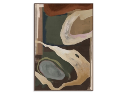 Click here for Ashley Luxe Brackish Harmony Canvas - Small  Multi prices