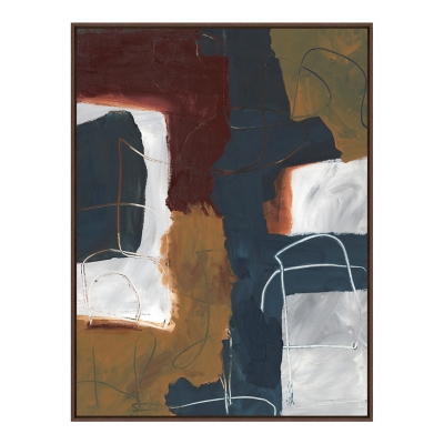 Click here for Ashley Luxe Wave of Thought Canvas - Panel I Small... prices