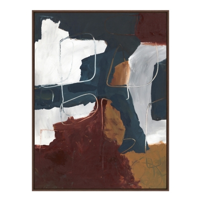 Click here for Ashley Luxe Wave of Thought Canvas - Panel II Smal... prices