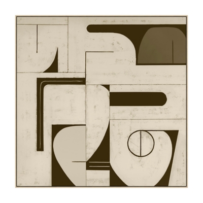 Click here for Ashley Luxe Marble Relief Abstract Giclée Canvas prices