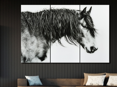 Click here for Empire Art Direct Horse Portrait III Wall Art 72 x... prices