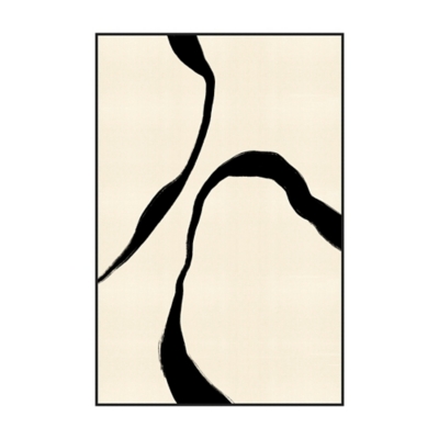 Click here for Ashley Luxe Ribbon Line Composition Giclée Canvas... prices