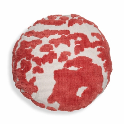 Click here for TOV Furniture Coasts Tufted Round Pillow  Coral Pi... prices