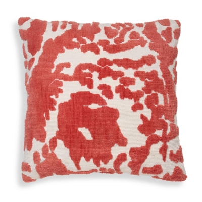 Click here for TOV Furniture Coasts Tufted Square Pillow  Coral P... prices