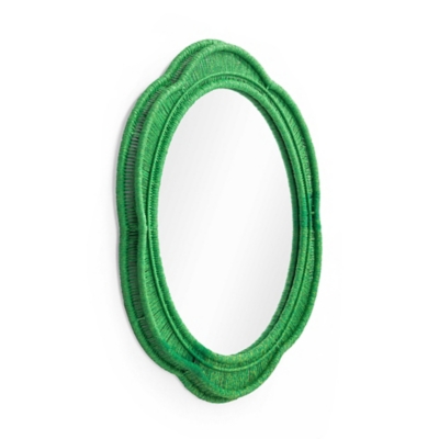 Click here for TOV Furniture Zeva Wall Mirror  Green prices