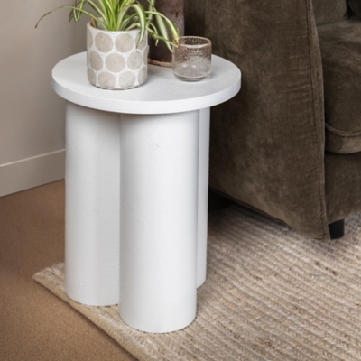 Click here for Storied Home End Table  White prices