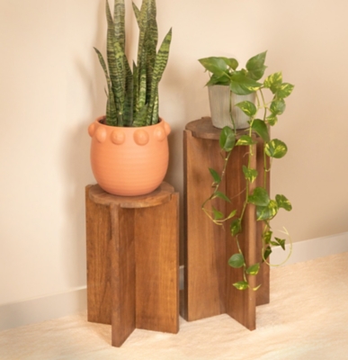 Click here for Storied Home Round Accent Coffee Table  Brown prices