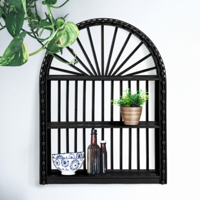 Click here for Storied Home Wall Shelf  Black prices